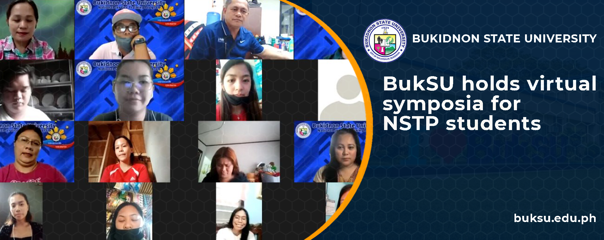 BukSU holds virtual symposia for NSTP students - Bukidnon State University