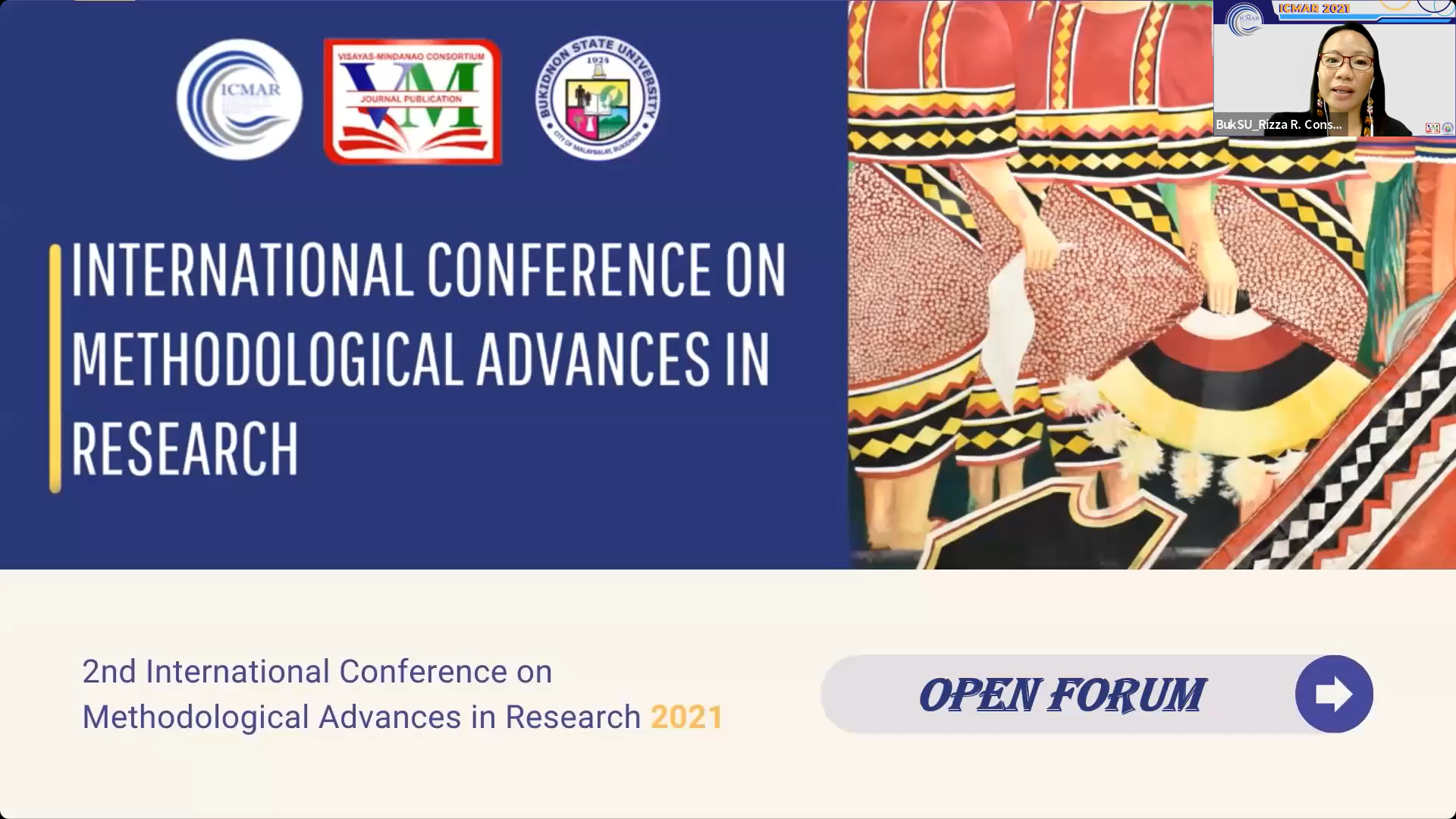 International research conference unfolds in BukSU - Bukidnon State University