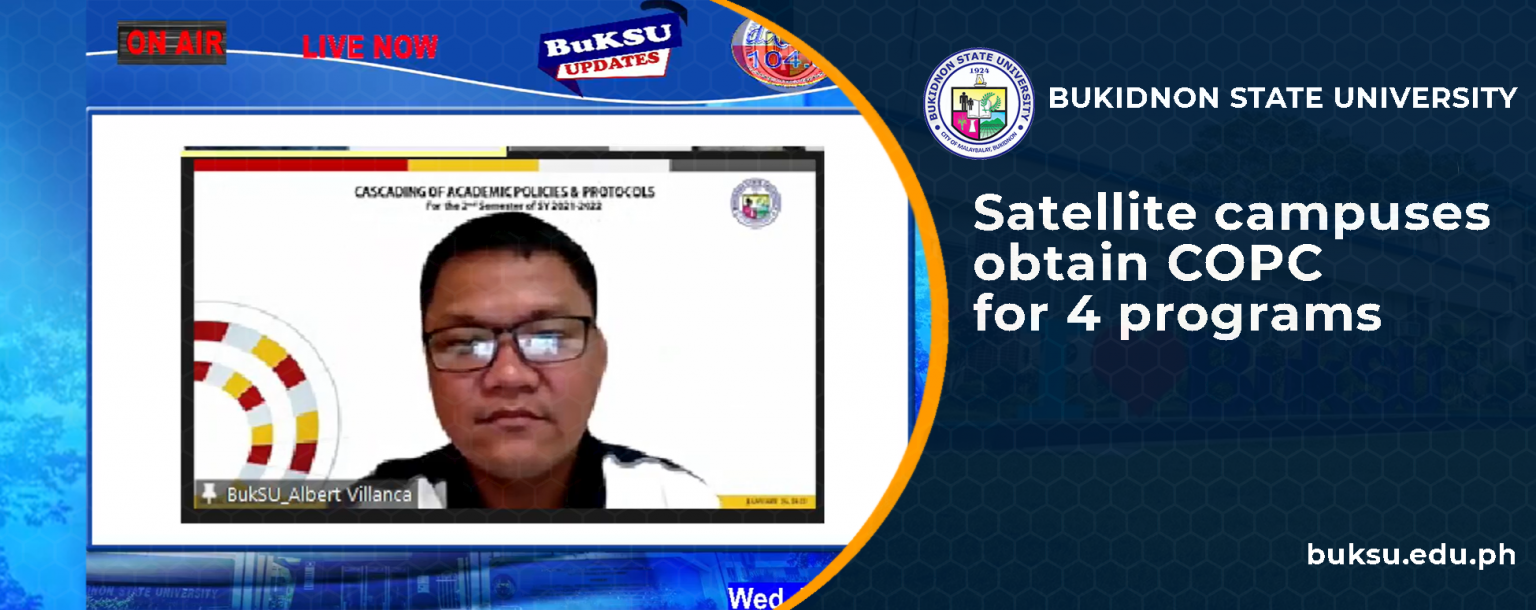 BukSU unveils markers for key streets in main campus - Bukidnon State University