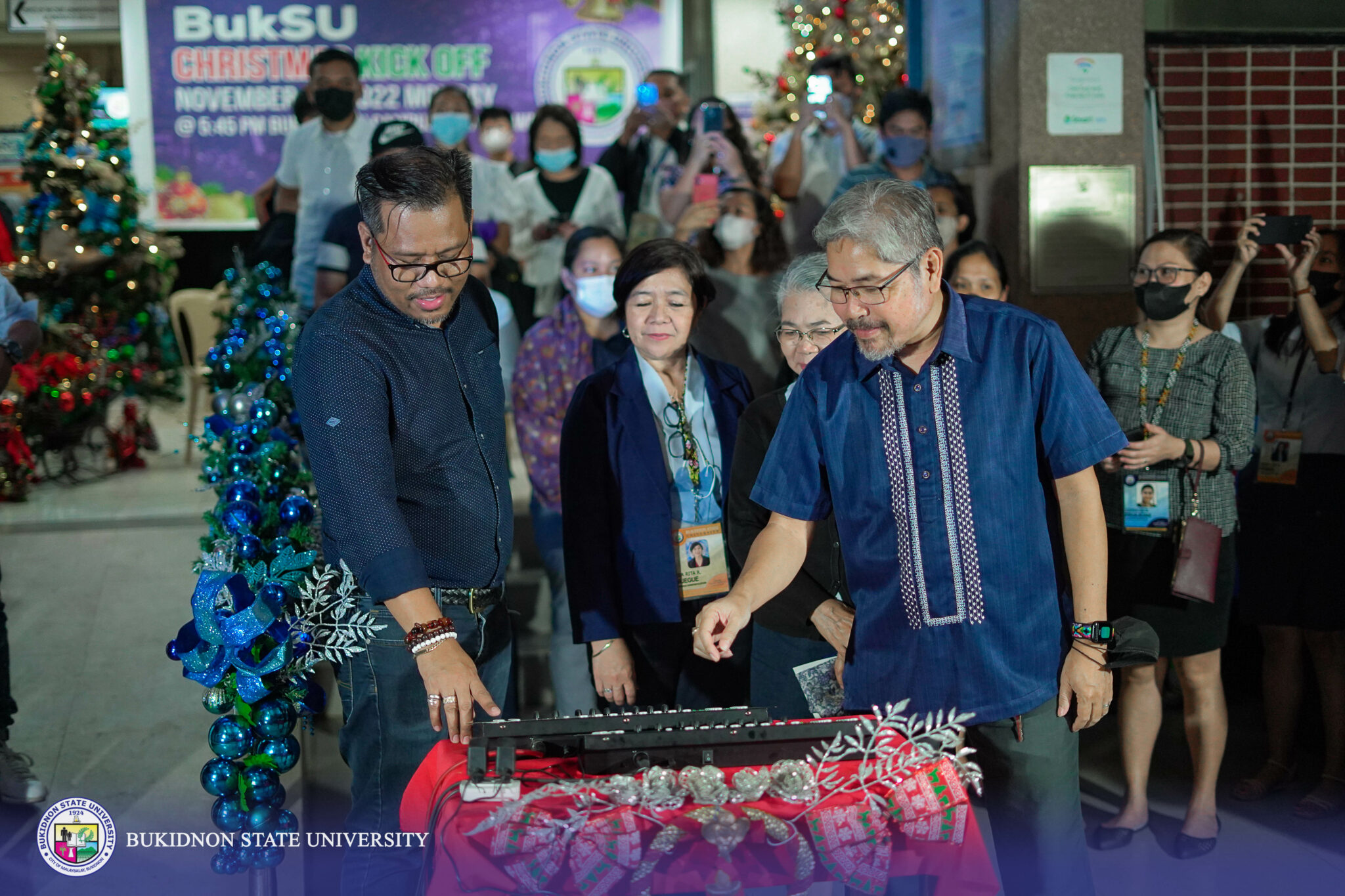 LOOK: BukSU celebrates Christmas Kick Off 2022 - Bukidnon State University