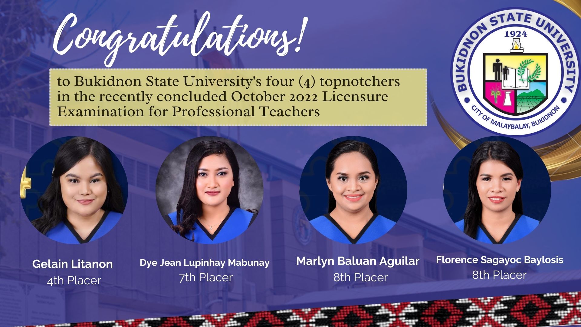 Home - Bukidnon State University