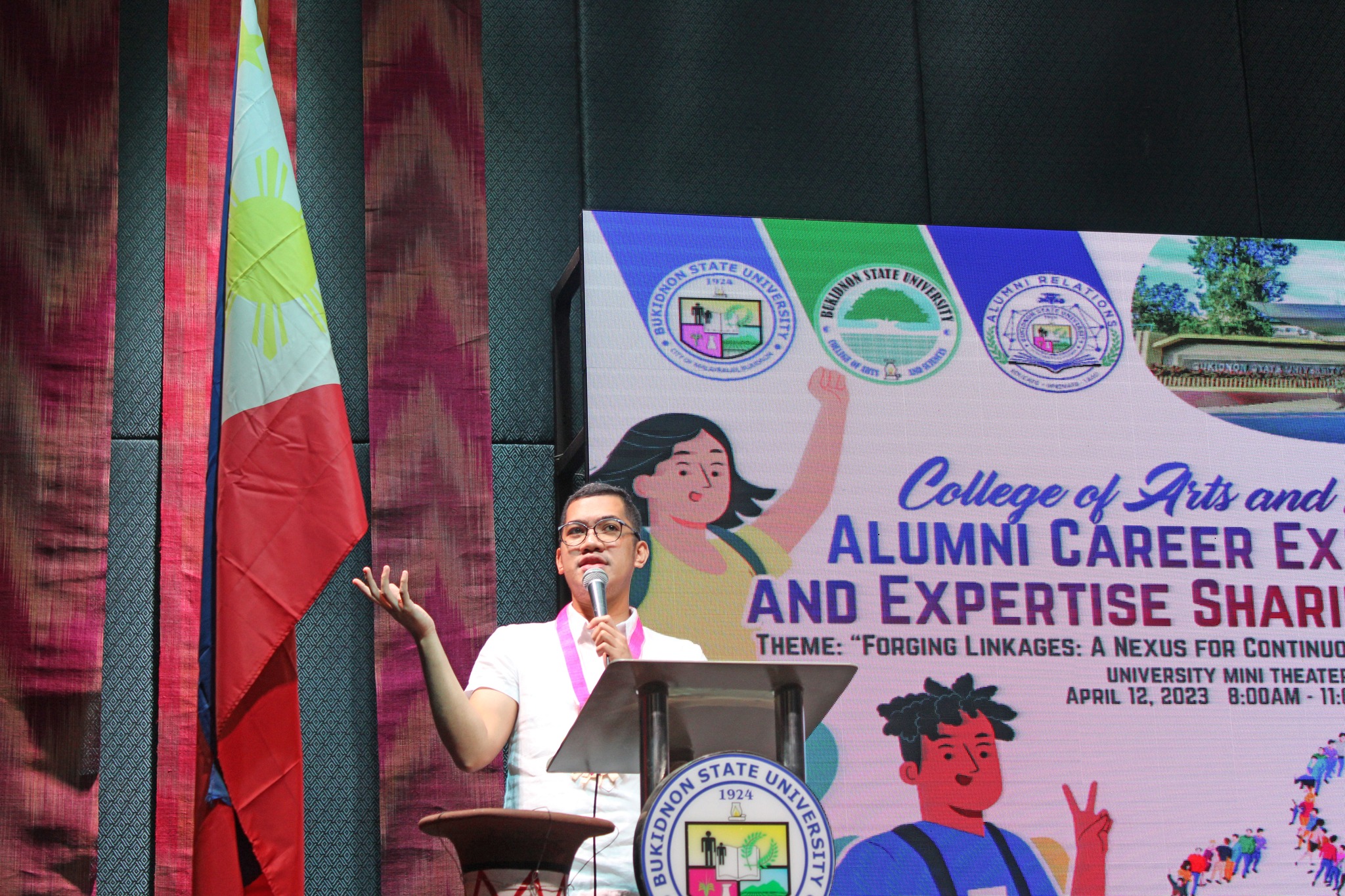 Alumni Relations Office holds CAS Alumni Sharing Program - Bukidnon State University