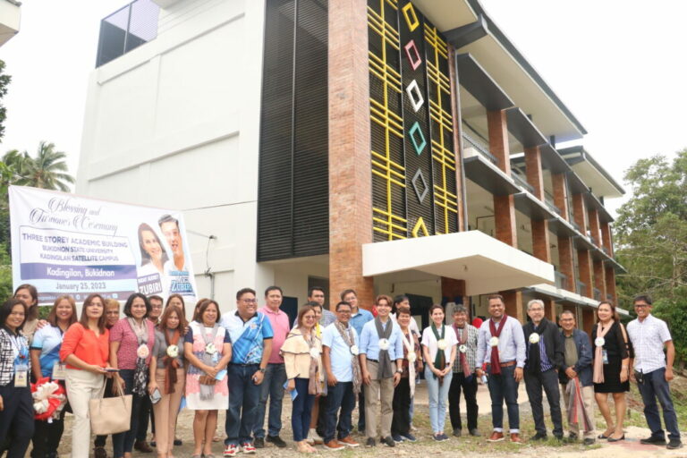 Ms Zubiri leads turnover of academic buildings in three satellite campuses - Bukidnon State ...
