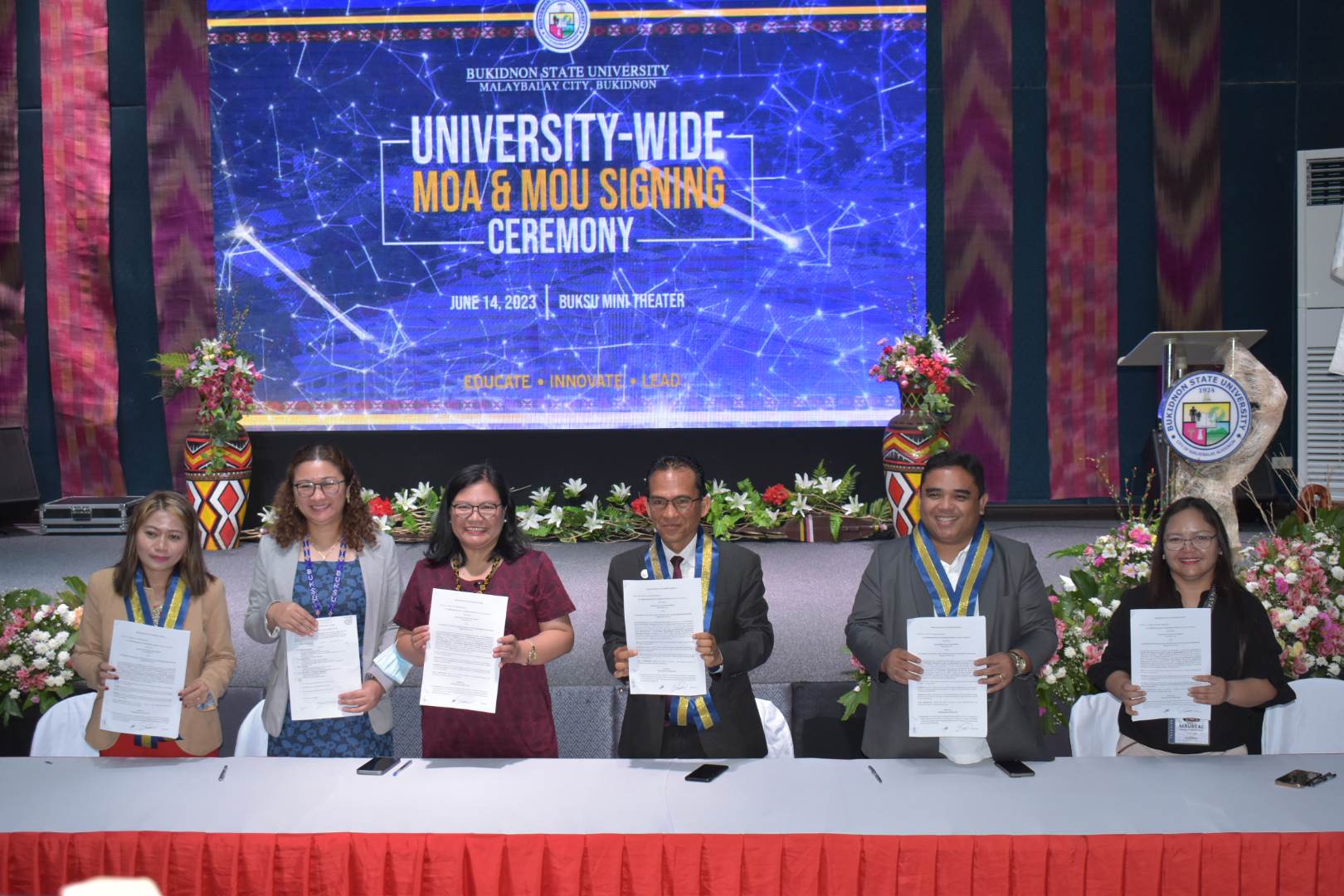 BukSU signs 23 MOAs, MOUs with partners - Bukidnon State University