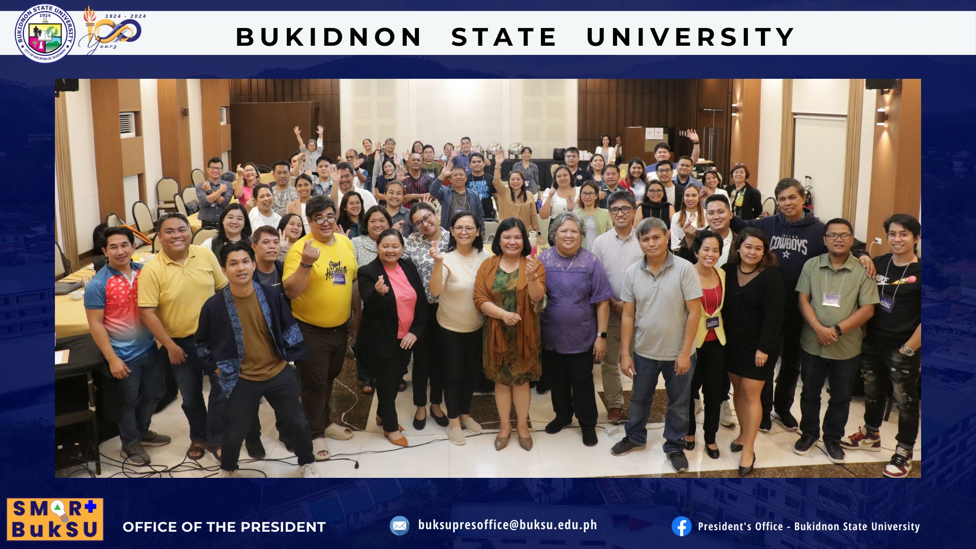 BukSU completes capdev program for research on University Future’s ...