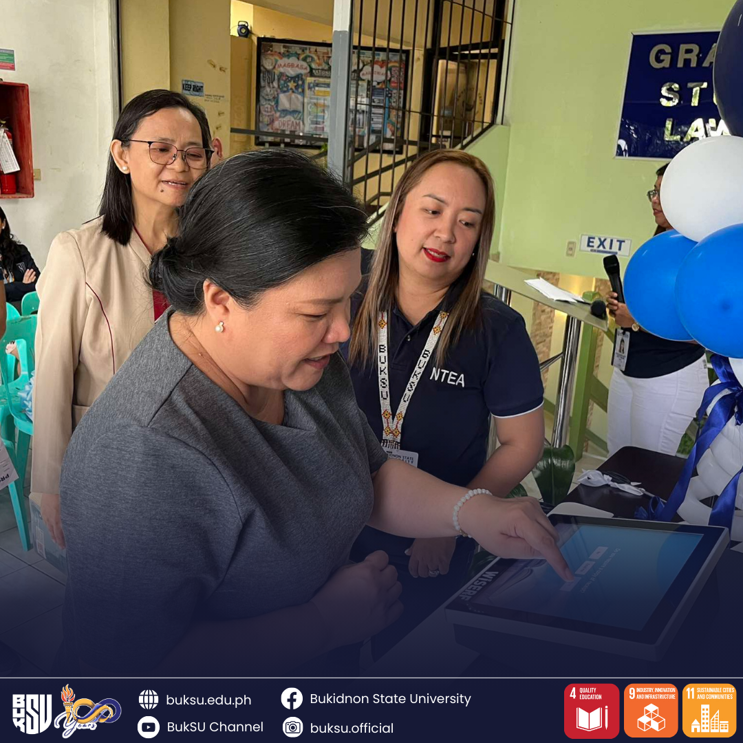 BukSU Libraries Launch RFID Book Return System - Bukidnon State University
