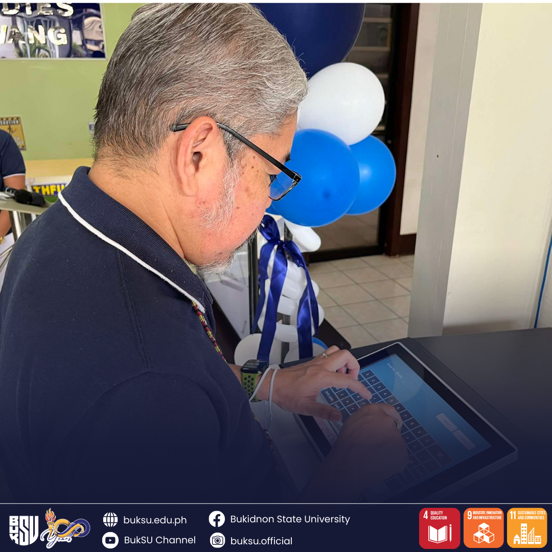 BukSU Libraries Launch RFID Book Return System - Bukidnon State University