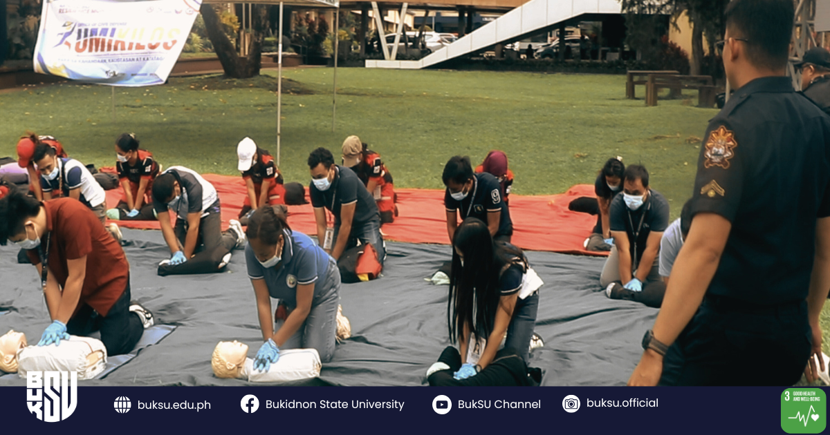 Saving Lives, One Compression at a Time: BukSU Participates in the ...